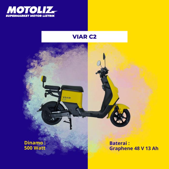 Jual VIAR C2 SEPEDA LISTRIK GEJAYAN JOGJA ELECTRIC BIKE EBIKE E-BIKE ...