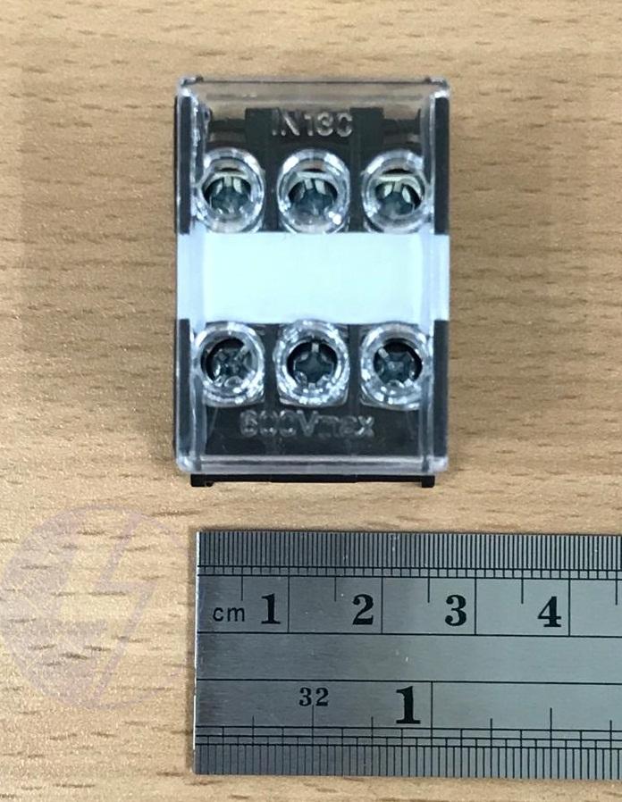 Jual Terminal Block IN13 3Pole 20A Terminal Blok Kabel Panel FORT ...