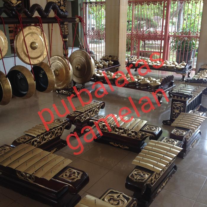 Jual Gamelan pelog slendro jawa bahan besi pencu kuningan fullset ...