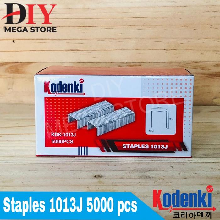 Jual Isi stapler 1013J benz werkz staples tembak angin 5000 pcs isi ...