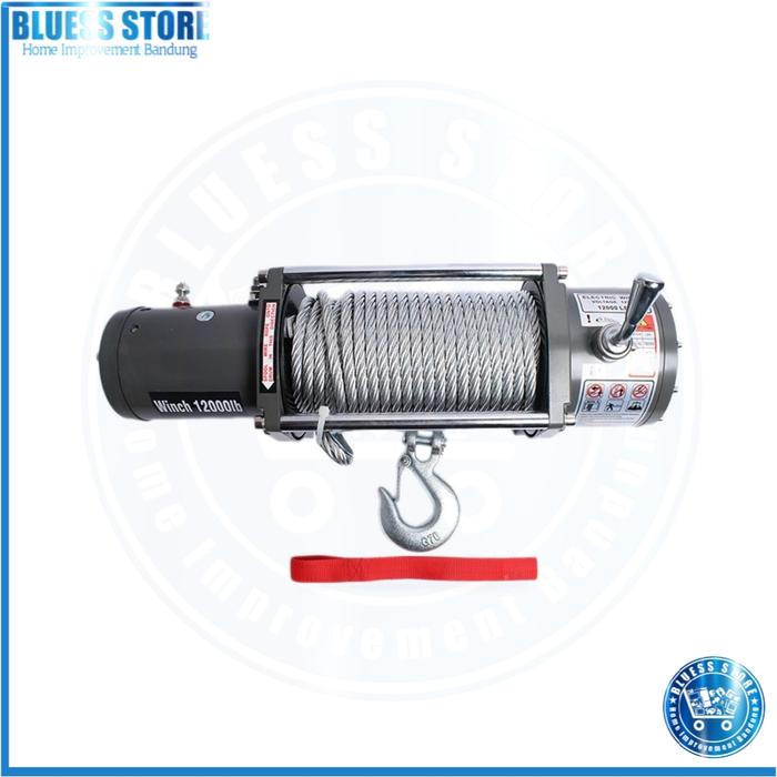 Jual Original Krisbow Alat Derek Elektrik 5 Ton Electric Winch Katrol ...