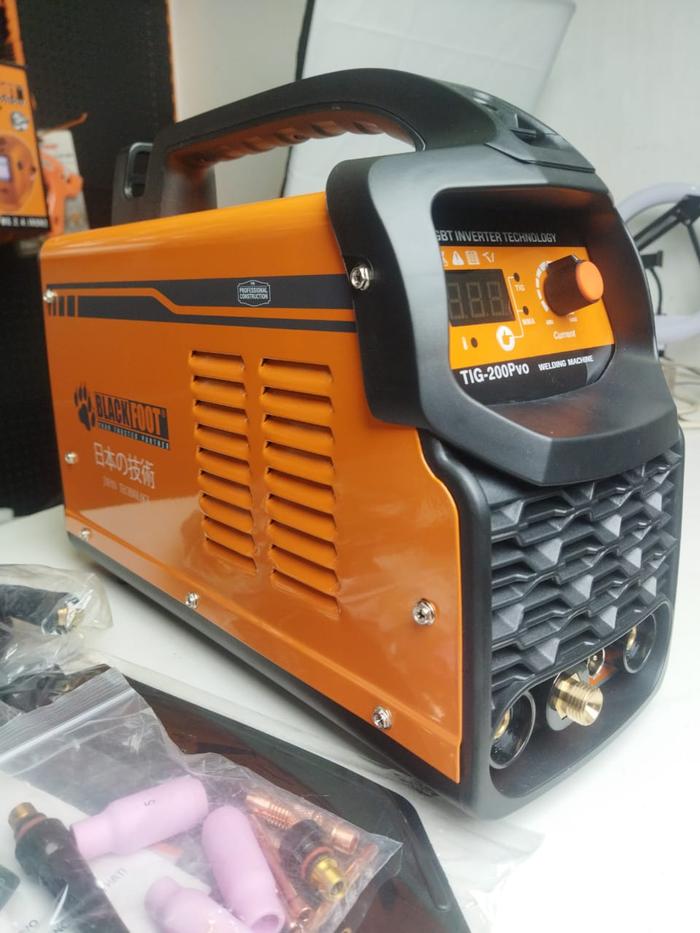 Jual Mesin Las Argon TIG 200 BLACKFOOT Trafo Las Inverter IGBT HEAVY ...