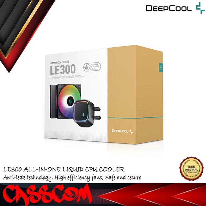 Jual Deepcool LE300 6 Color LED Liquid Cooler ARGB All-in-one - Kota ...