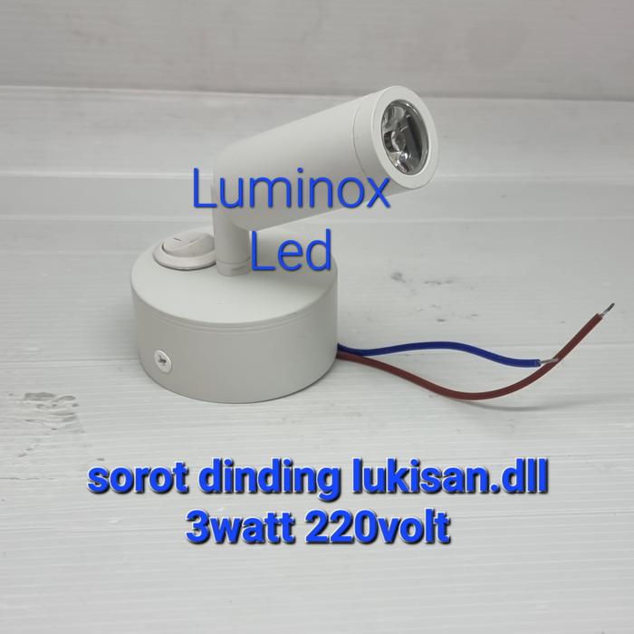 Jual lampu dinding lukisan 3w 3watt - sorot dinding lukisan 3 watt 3 w ...