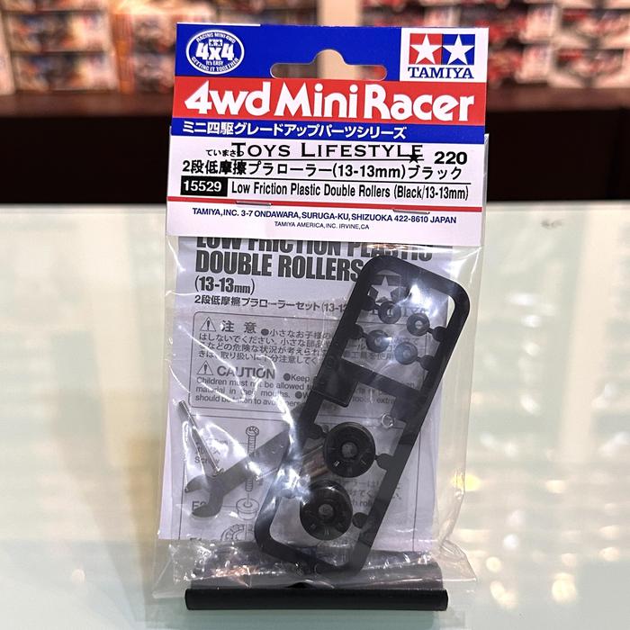 Jual Tamiya Mini 4WD Low Friction Plastic Double Rollers w/ Rubber Rings - 15525 - Jakarta Barat ...