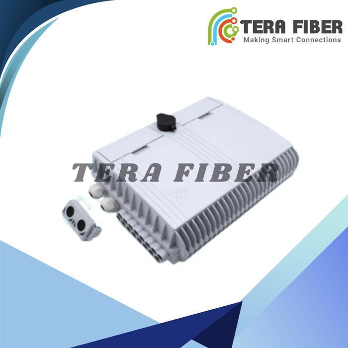 Jual Fiber Optic ODP 16 Core PLC Box Cassete Splitter Double Lock READY ...