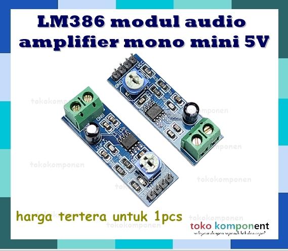 Jual LM386 AUDIO AMPLIFIER MODULE - Kota Semarang - toko-komponen ...