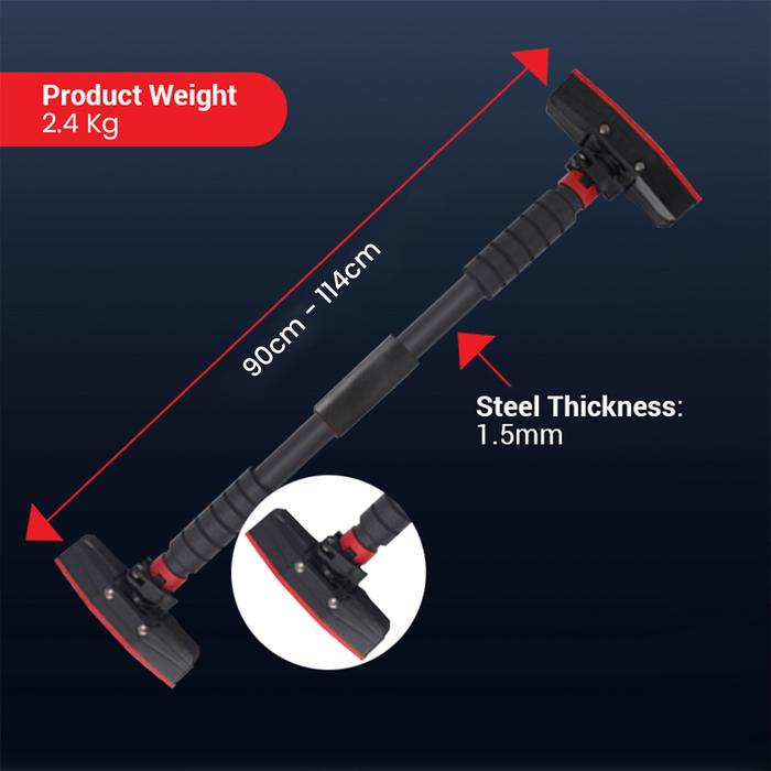 Jual 300 KG Pull Up Bar Dinding Tanpa Bor Dinding Chin Up Bar Push Up ...