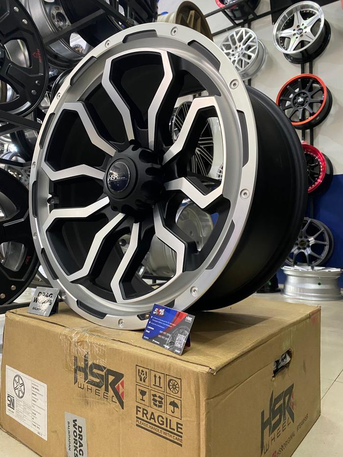 Jual Velg Mobil Racing Ring 20 Baut Pcd 6 Fortuner Hilux Pajero Triton ...