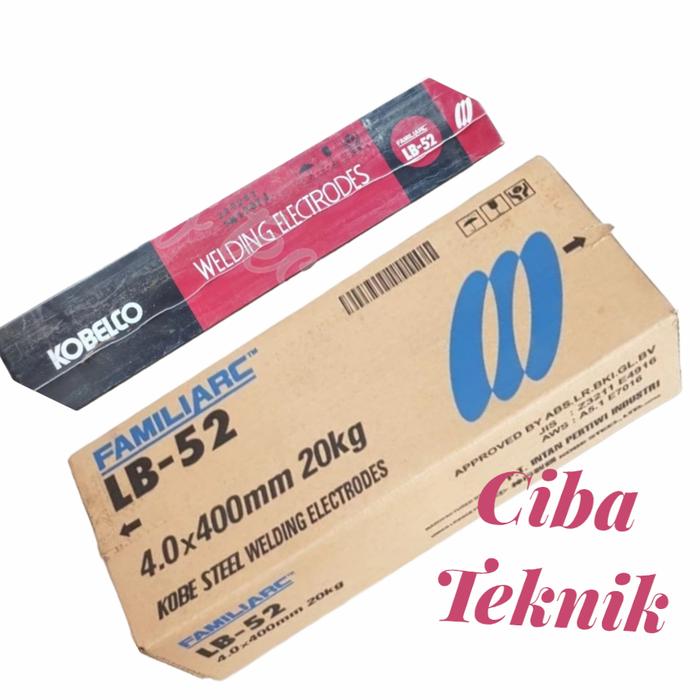 Jual KAWAT LAS LB 52 4,0 MM KOBE STEEL/LB52 4,0 KOBELCO WELDING ...