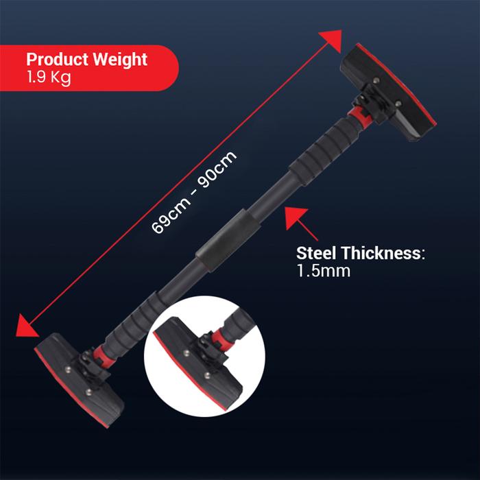 Jual 300 KG Pull Up Bar Dinding Tanpa Bor Dinding Chin Up Bar Push Up ...