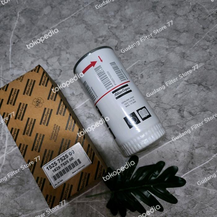 Jual Filter oil oli atlas copco screw air compressor 1625752500 oil ...