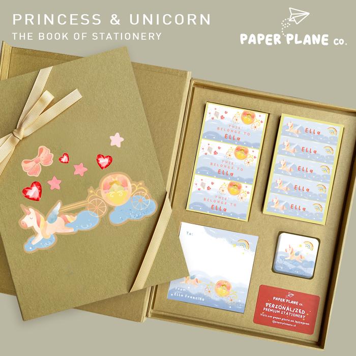 Jual Mini Stationery Sticker Gift Set "Princess" Hadiah Kado Custom ...