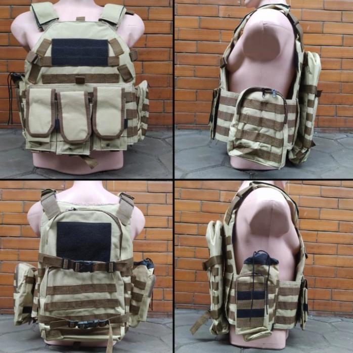 Jual LBT 6094 Tactical vest body armor - Cokelat - Kab. Bandung ...