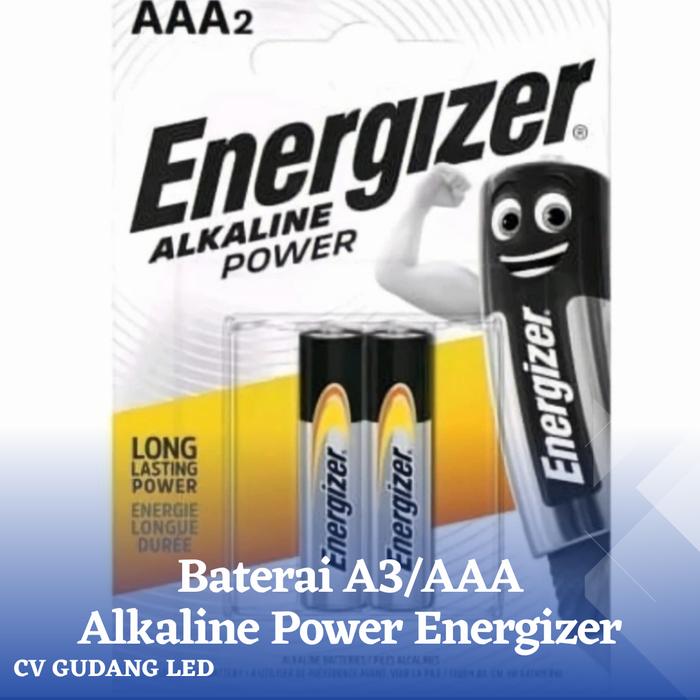 Jual Baterai A3/AAA Alkaline Power Energizer - Kab. Sleman - CV GUDANG ...
