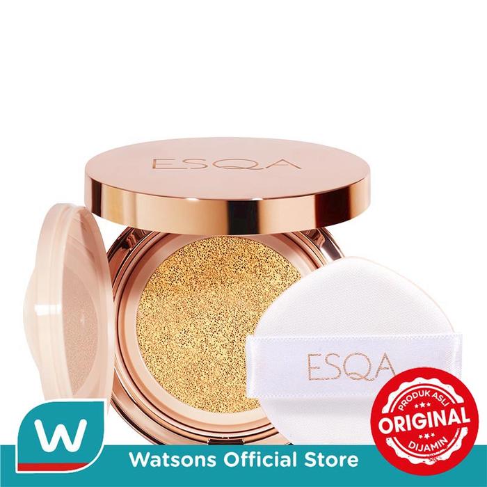 Jual Esqa Flawless Cushion Serum Spf 50+ Pa+++ Custard 15 G Di Seller ...