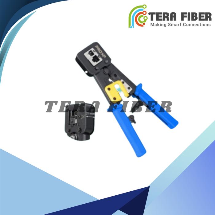 Jual Tang Crimping RJ45 cat5 cat6 EZ CTZL2-01 Crimping Tool READY - Kota Surabaya - Tera Fiber ...