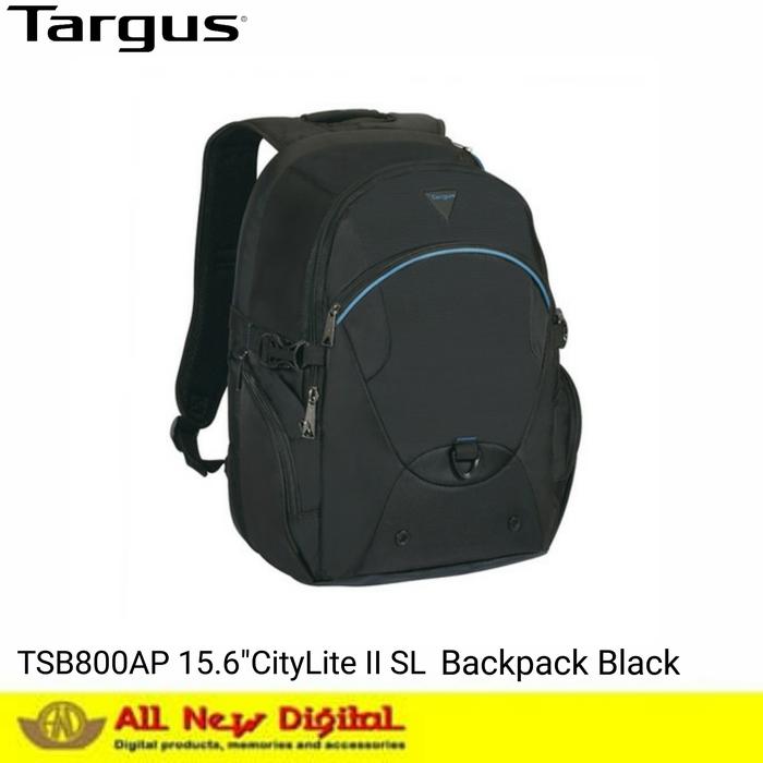 Jual Targus Tas Notebook TSB800AP-50 15.6"Citylite II SL Black Tas ...