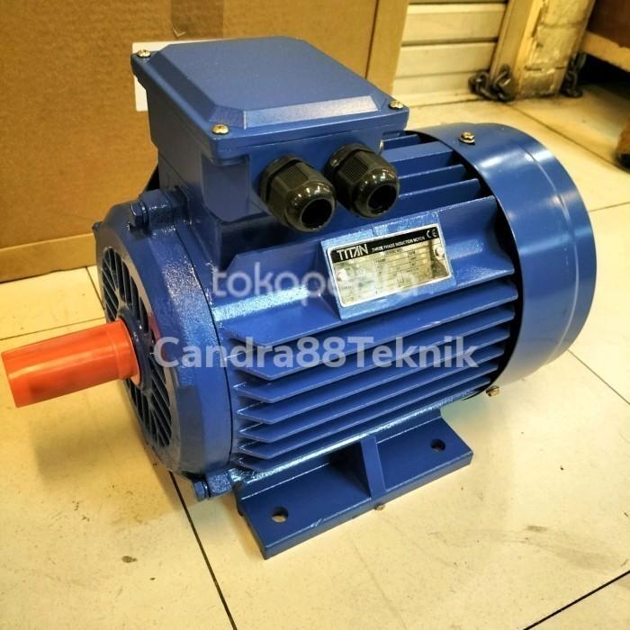 Jual Dinamo Electro Motor 5,5 Hp / 4 Kw Rpm 3000 (2P) 3 Phase B3 Titan - Jakarta Barat ...