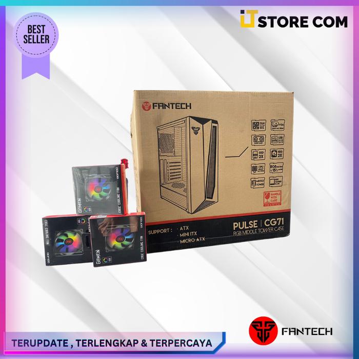 Jual Fantech PULSE CG71 RGB Casing PC / Case PC - Kota Batam - IT ...