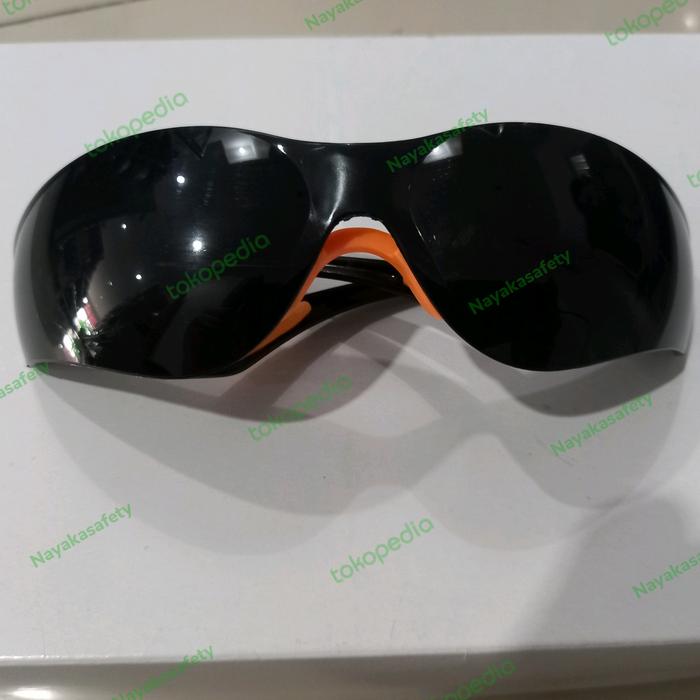 Jual Kacamata Proyek Black Biasa / Kacamata Safety Hitam Biasa Tanpa ...