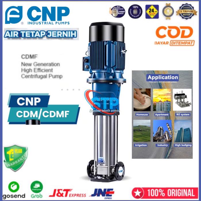 Jual Pompa Cnp Cdmf 5-6 1,5 hp Pompa Booster Dorong Air Vertical ...
