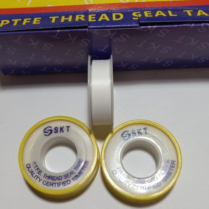 Jual Seal Tape Kran Air SKT - 1/2" X 10 Meter / Solasi Solatif Pipa - Jakarta Barat - Jaya Kunci ...
