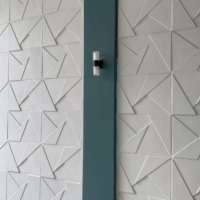 Jual wall panel 3d beton ukuran 40x60cm - Kota Bogor - wall panel 3d ...