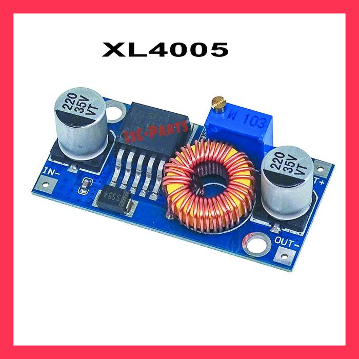 Jual XL4005 DC-DC Step Down 5A Adjustable Buck Module Converter Voltage ...
