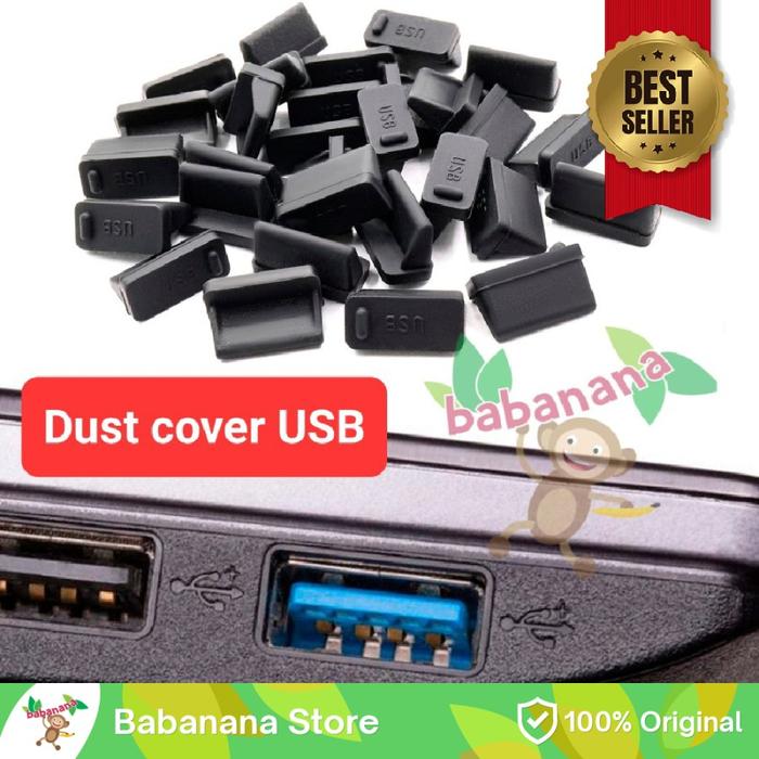 Jual Dust Cover USB plug penutup anti debu Socket external monitor ...