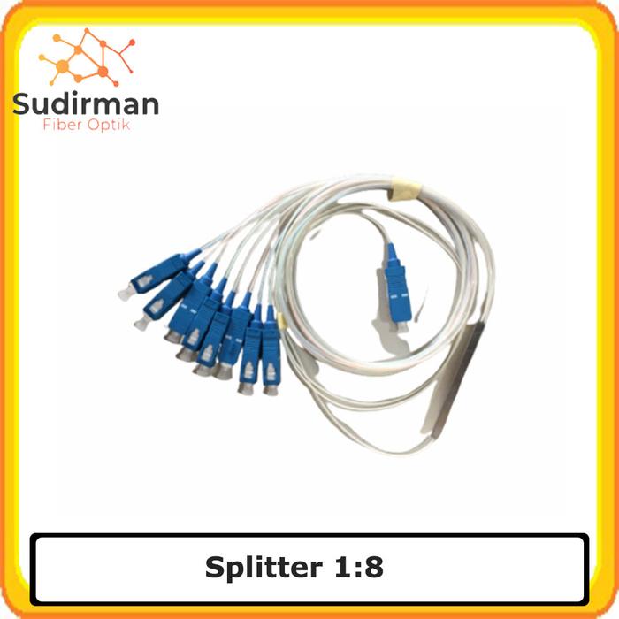 Jual Fiber Optic Splitter Coupler SC UPC FO Optik 1x8 PLC - Kota ...