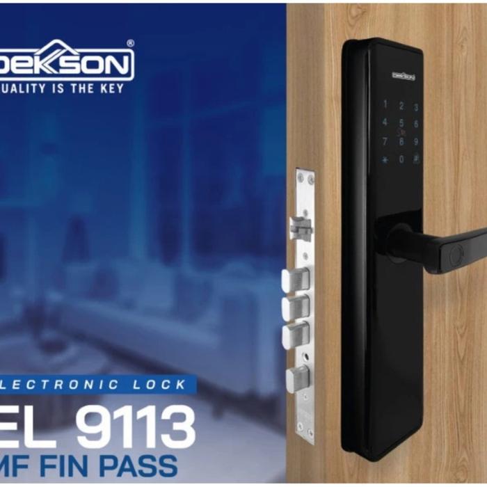 Jual Dekkson Smartlock Digital Lock Electronic Lock EL D21 Black+SN ...