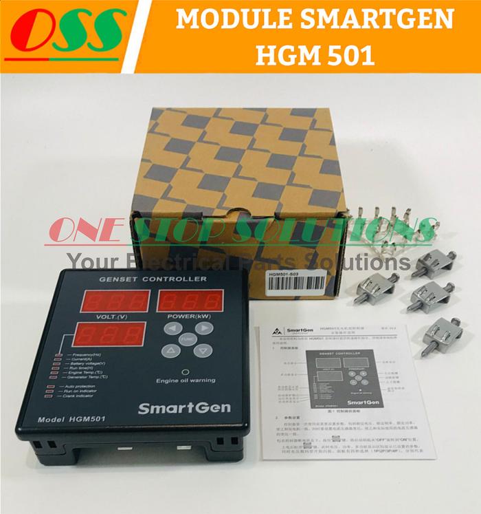 Jual SMARTGEN HGM501 HGM 501 MODULE GENSET CONTROLLER PANEL ORIGINAL ...
