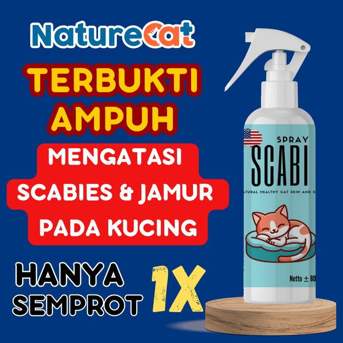 Jual Obat Scabies Jamur Kutu Gatal Kudis Koreng Bulu Rontok Kucing ...