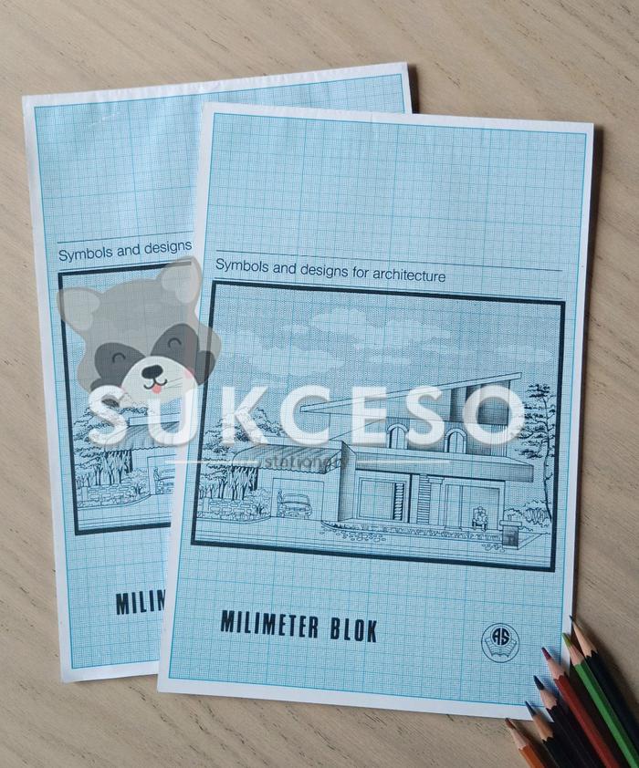 Jual AS Milimeter Block Folio / Buku Milimeter Blok Microtop F4 - Kota ...