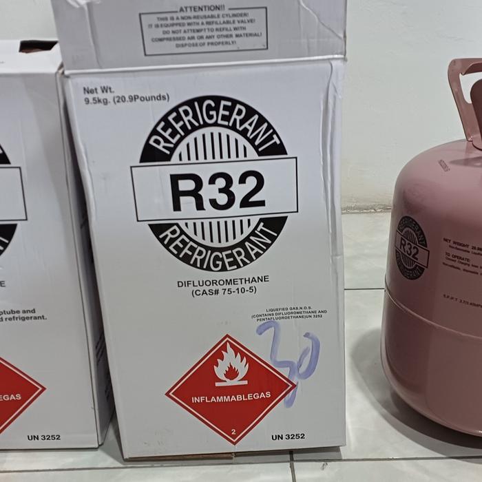 Jual Refrigerant R32 9.5 Kg / Refri R 32 Tabung / Pendingin R32 9.5kg Di Seller Shin Store ...