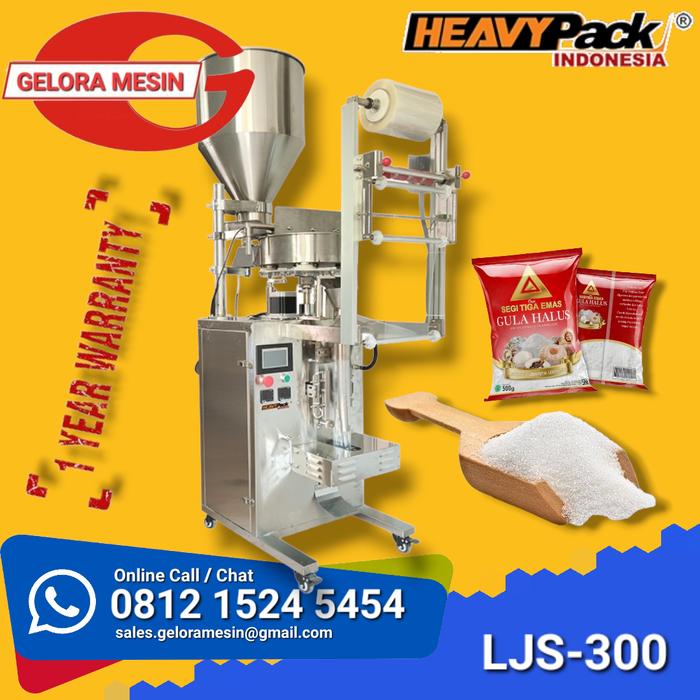Jual Mesin Packing/Kemasan Sachet Otomatis Granule/Bubuk LJS-300 ...