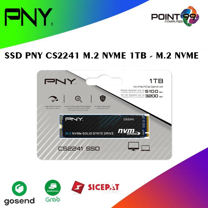 Jual SSD PNY CS2241 M.2 NVME 1TB - Gen4x4 - 500GB - Kota Bandung - POINT99 COMPUTER | Tokopedia