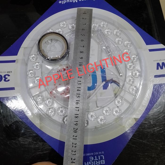 Jual TL RING LED / LED MODUL TEMPEL 36WATT (BULAT) - Jakarta Pusat ...