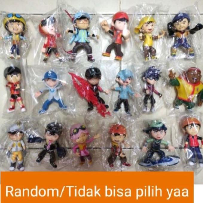 Jual action figure boboiboy mainan boboboy topper Satuan cake termurah ...