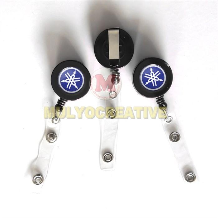 Jual ID Card Yoyo Yamaha Gantungan Murah ID Card Holder Logo Yamaha ...