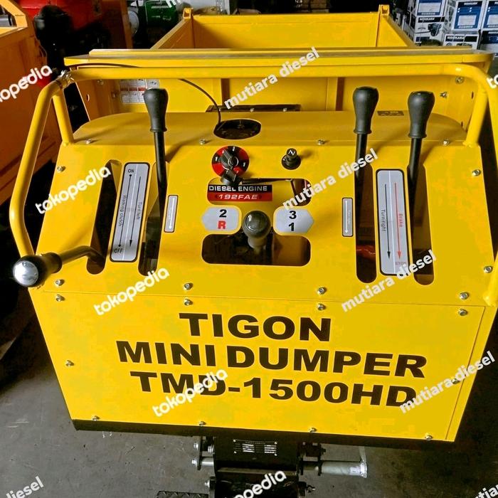 Jual Alat Angkut Sawit / Mini Dumper Kapasitas 1,5 Ton TIGON TMD 1500 ...