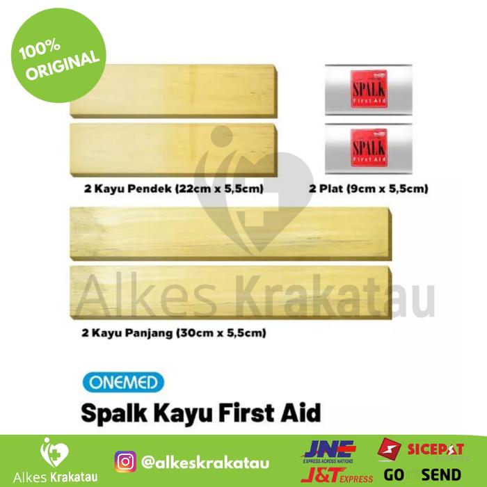 Jual Spalk Kayu Onemed / Bidai Tangan Kaki Patah Tulang - Kota Medan ...
