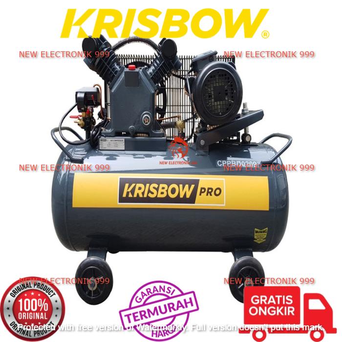 Jual KRISBOW COMPRESSOR 2HP 90L 10B 1P CPPBD0209 10029558 - Jakarta ...