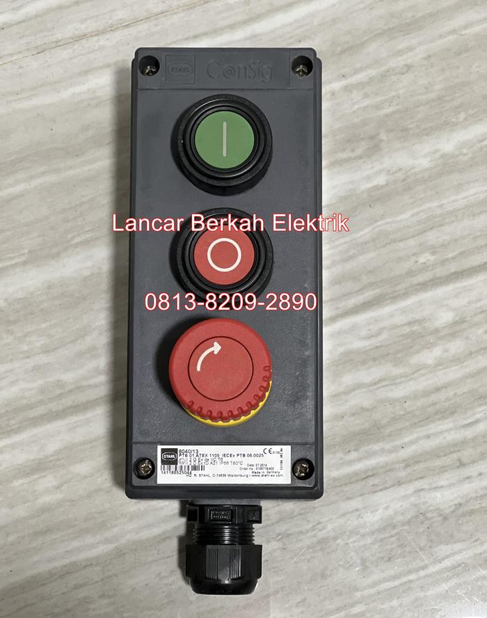 Jual Ex e Pushbutton On Off with Emergency Stop Explosion Proof STAHL ...