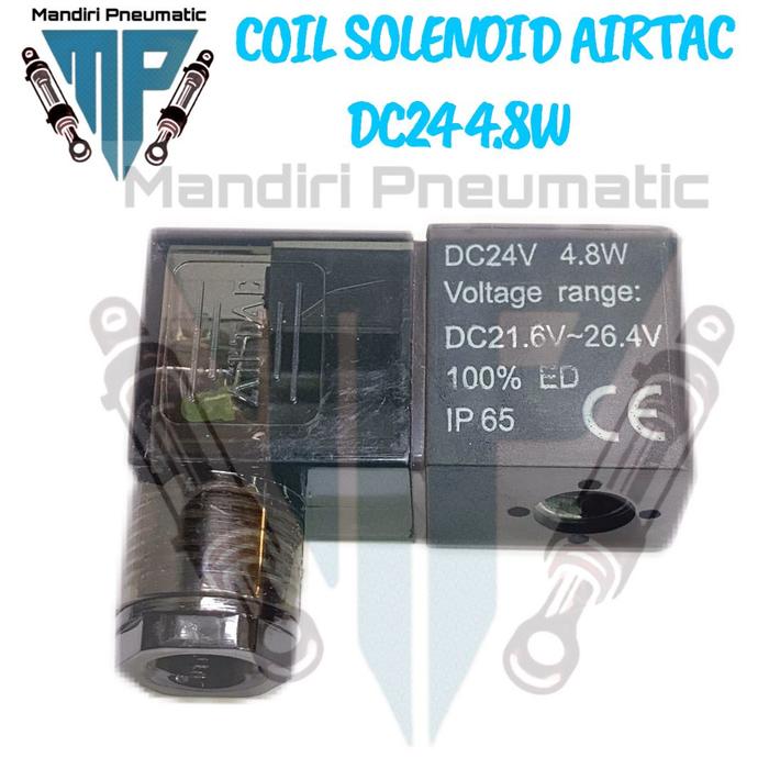 Jual Coil solenoid airtac 4v210-08 atau 3v210-08 220V AC/ 24V DC/110V ...