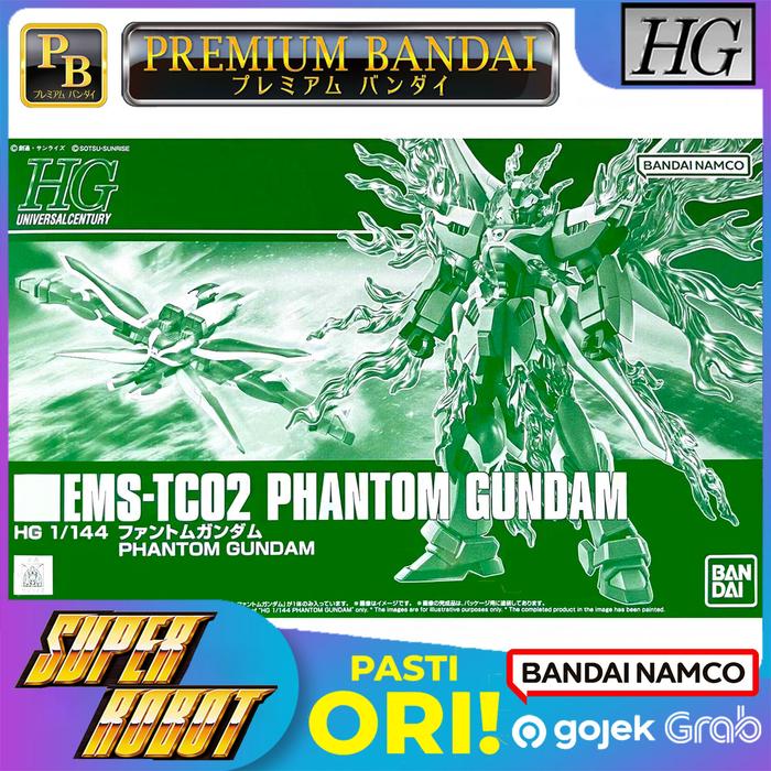 Promo HG EMS-TC02 Phantom Gundam - HGUC Crossbone P-BANDAI Limited - Jakarta Barat - Super Robot ...