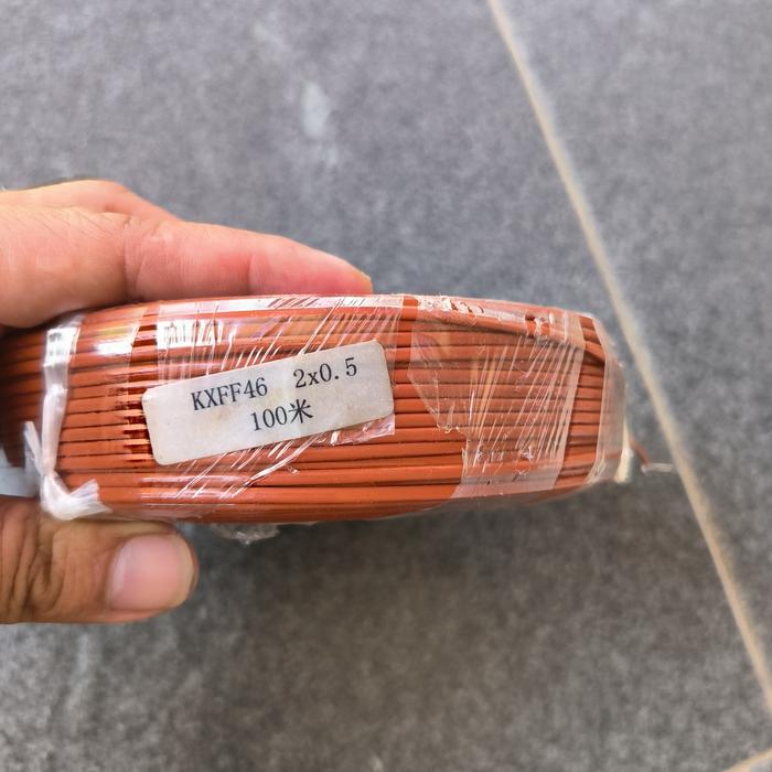 Jual Brown K Type Thermocouple Wire Kabel Coklat Teflon 2x0.5mm - Kab ...
