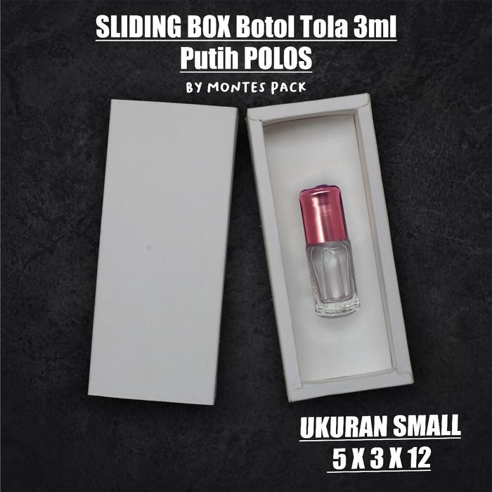 Jual SLIDING BOX SMALL untuk tola 3ml / Sliding Box ukuran Mini - Kota ...