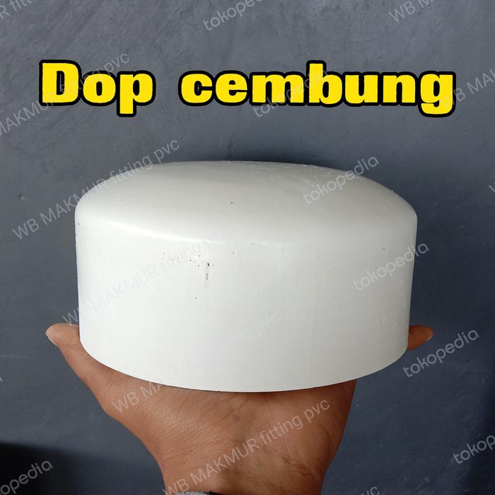 Jual fitting pvc tutup pipa pvc 6 inch dop Cap 6 inch Cembung - Kab ...